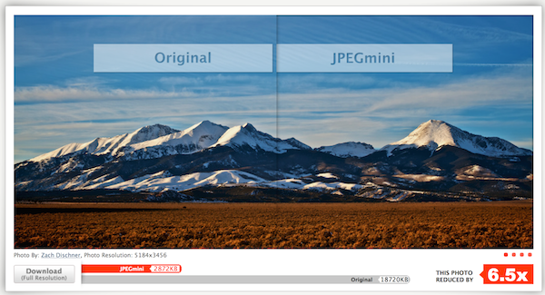 Jpeg mini im Test