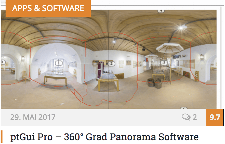 ptGui Pro - 360° Panorama Software | FOTONOMADEN.COM